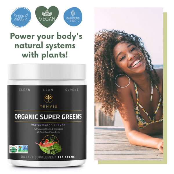Organic Super Greens – Tenvis Nutrition